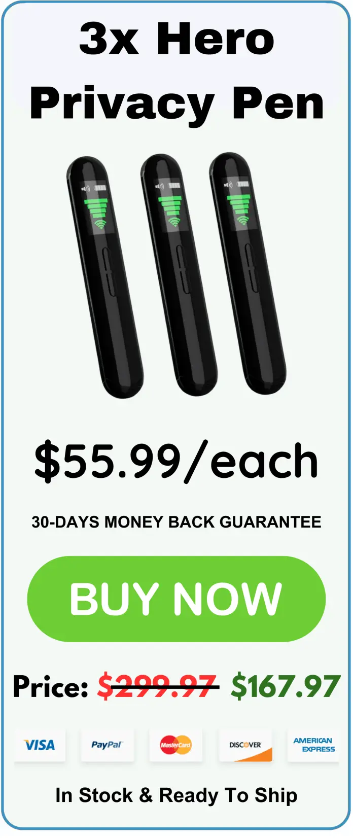Hero Privacy Pen™ | Get Upto 50% OFF Today